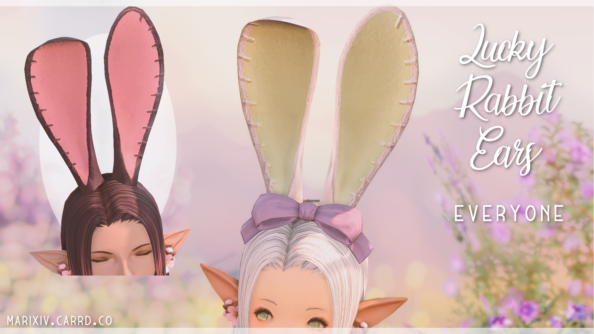 Lucky Rabbit Ears - The Glamour Dresser : Final Fantasy XIV Mods and More