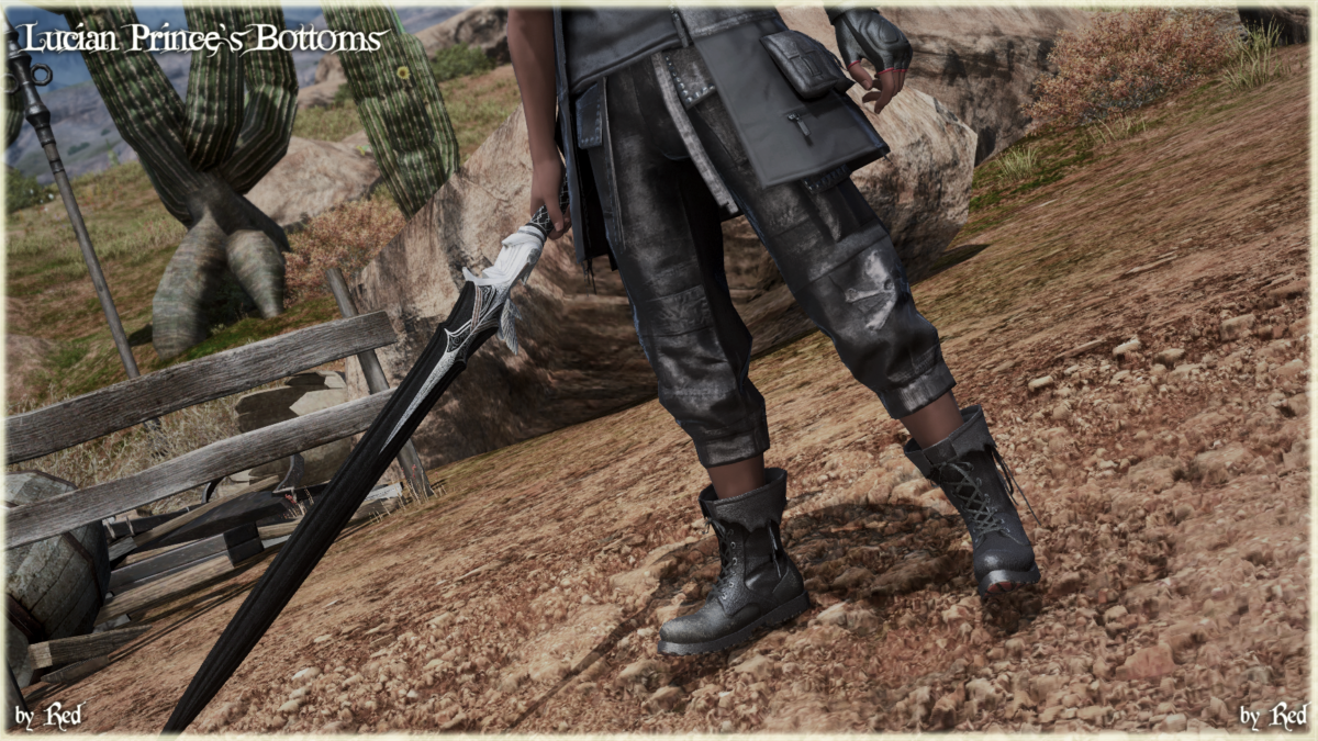 Lucian Prince's Bottoms (TBSE) - The Glamour Dresser : Final Fantasy XIV Mods and More