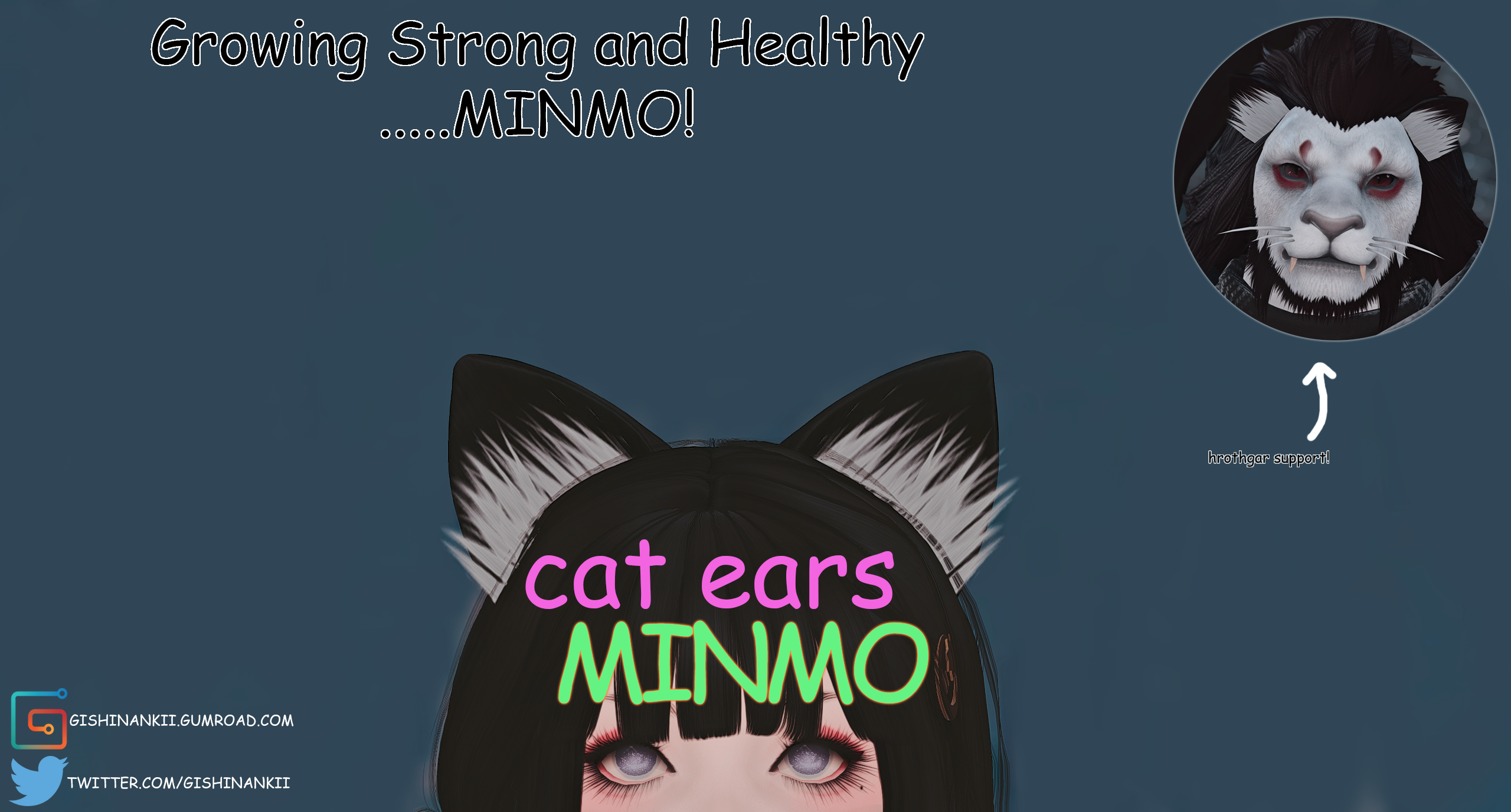 cat ears MINMO - The Glamour Dresser : Final Fantasy XIV Mods and More