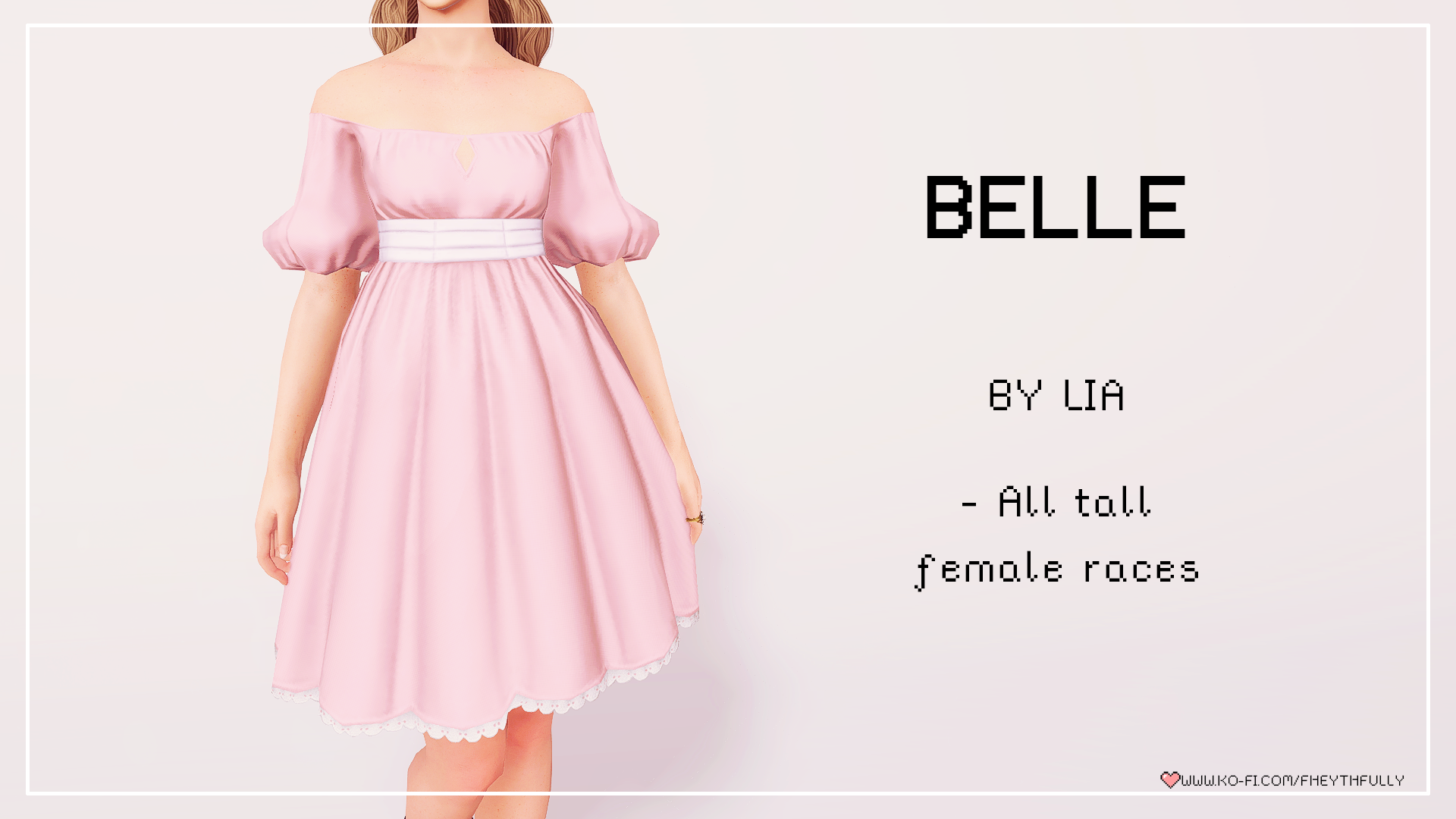 Belle - The Glamour Dresser : Final Fantasy XIV Mods and More