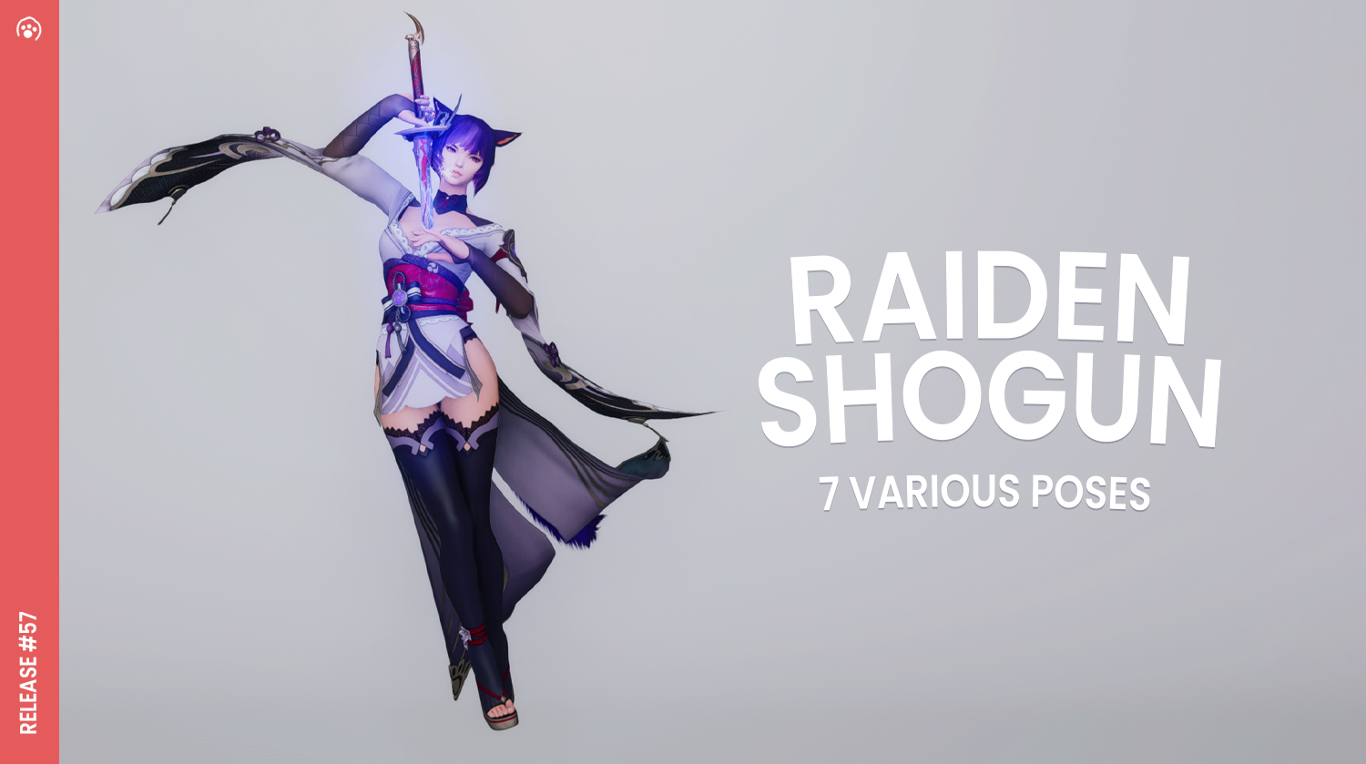 #57 - Raiden Shogun - The Glamour Dresser : Final Fantasy XIV Mods and More