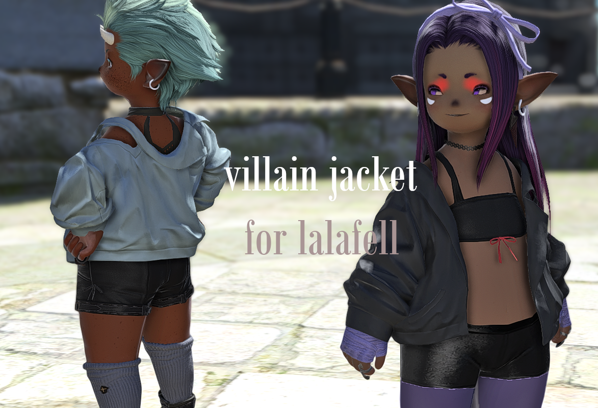 villain jacket on bracelet for all lalafells - The Glamour Dresser ...