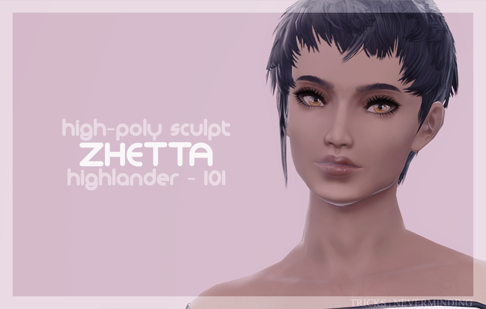 Zhetta - High-Poly Sculpt! - The Glamour Dresser : Final Fantasy XIV ...