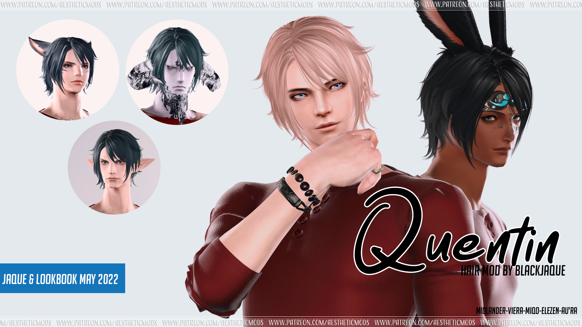 Quentin - The Glamour Dresser : Final Fantasy XIV Mods and More