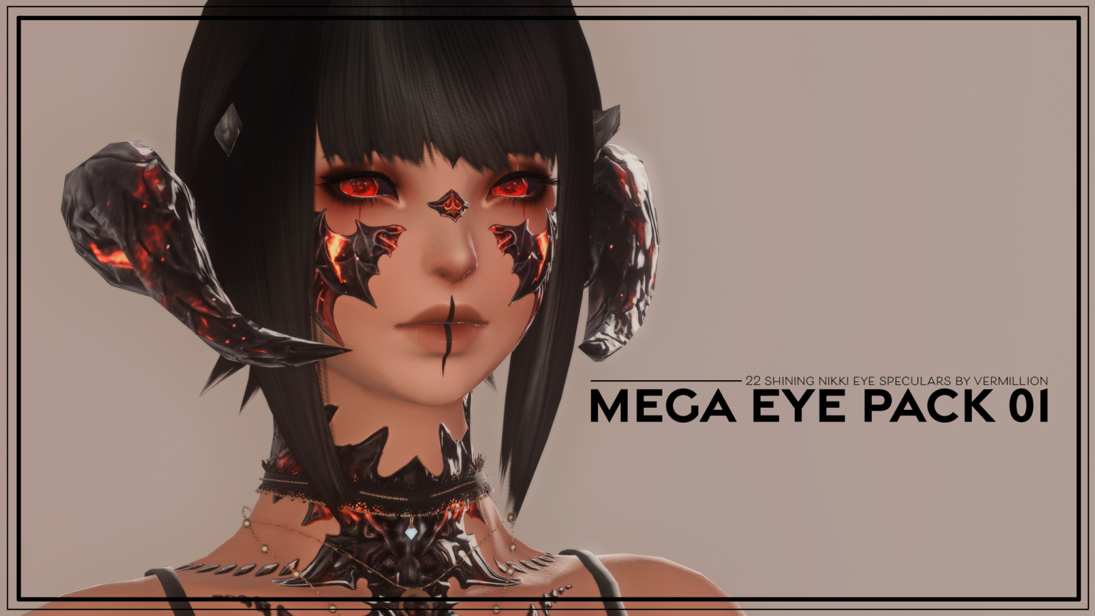 Mega Eye Pack 01 - The Glamour Dresser : Final Fantasy XIV Mods and More