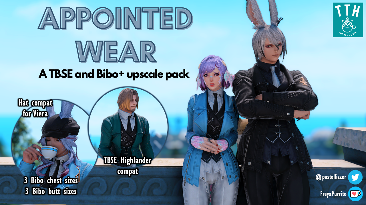 [FP] Appointed Wear - The Glamour Dresser : Final Fantasy XIV Mods and More