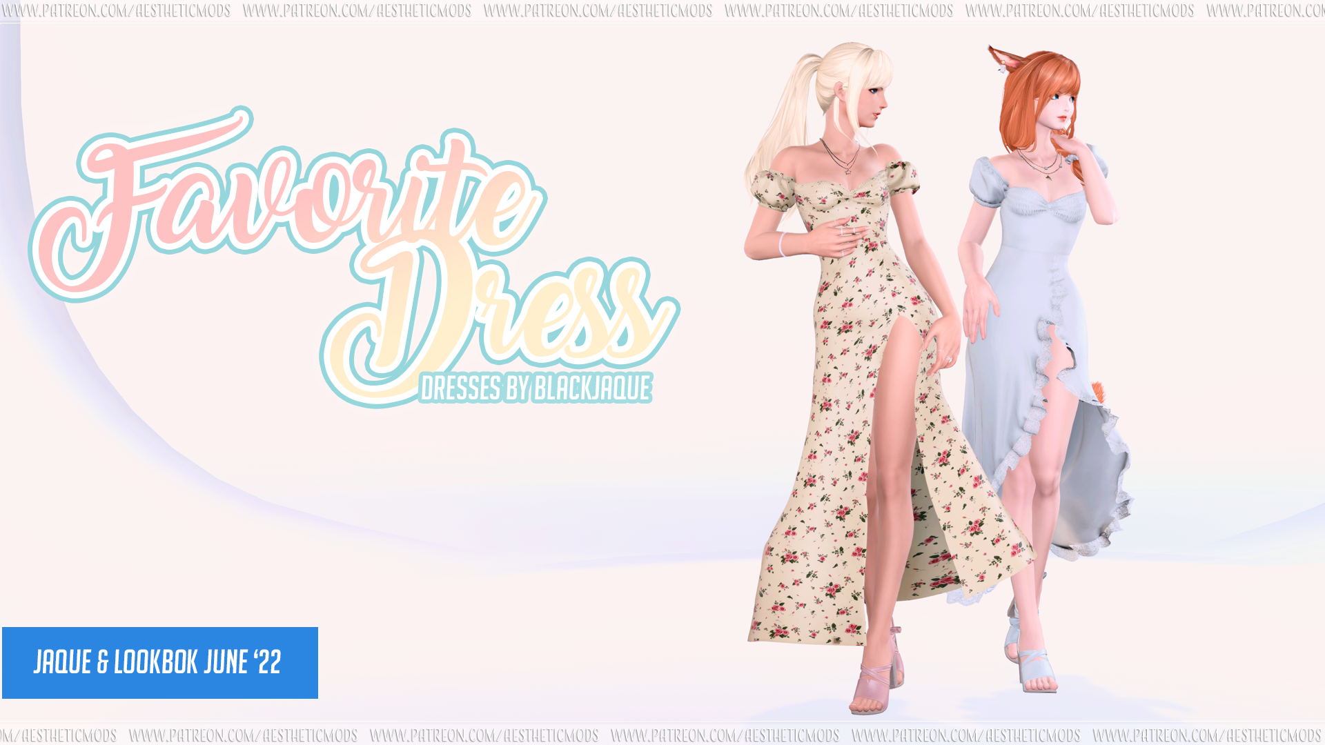 Favorite Dress - The Glamour Dresser : Final Fantasy XIV Mods and More