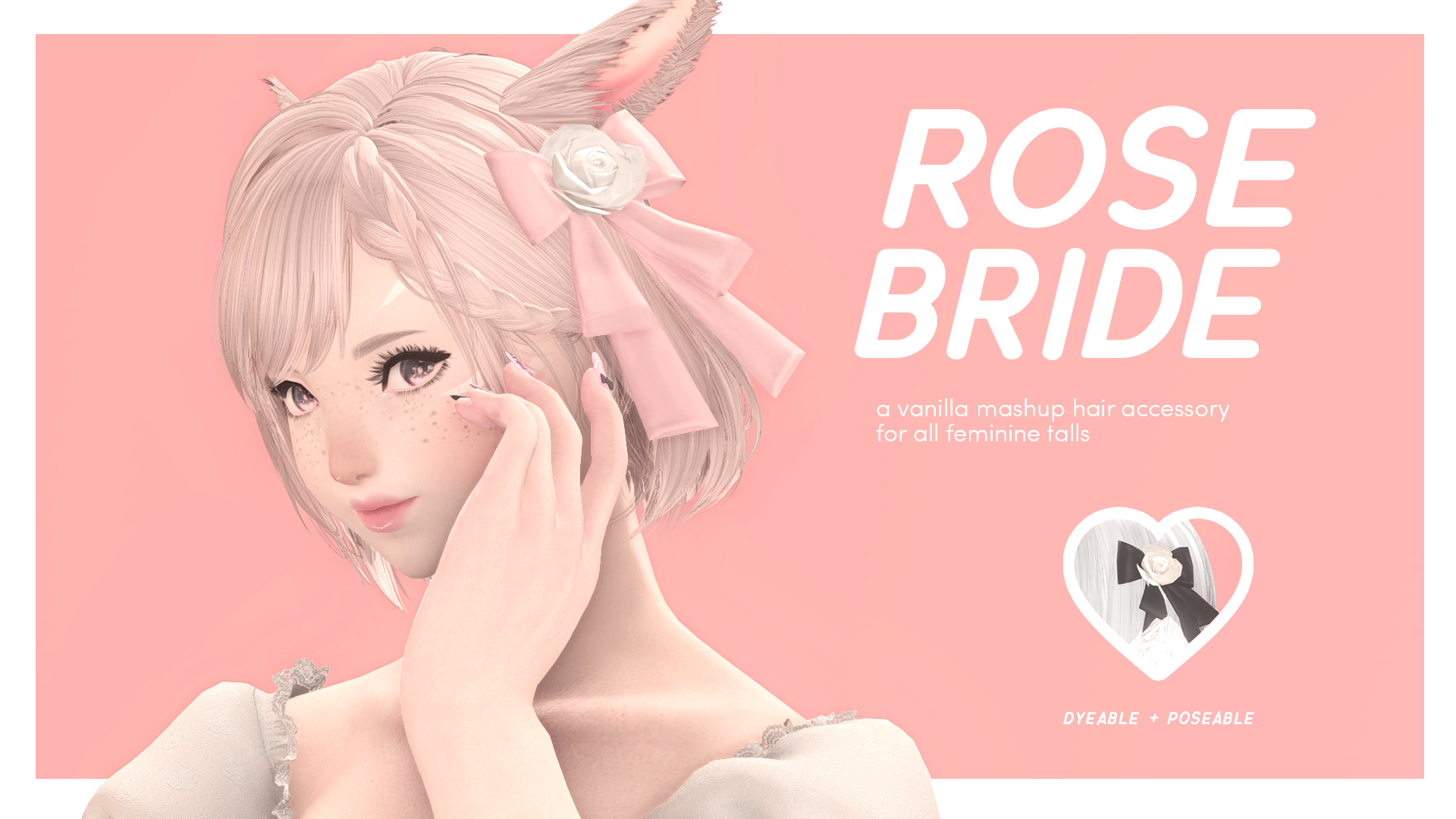 rose bride - a vanilla mashup ribbon - The Glamour Dresser