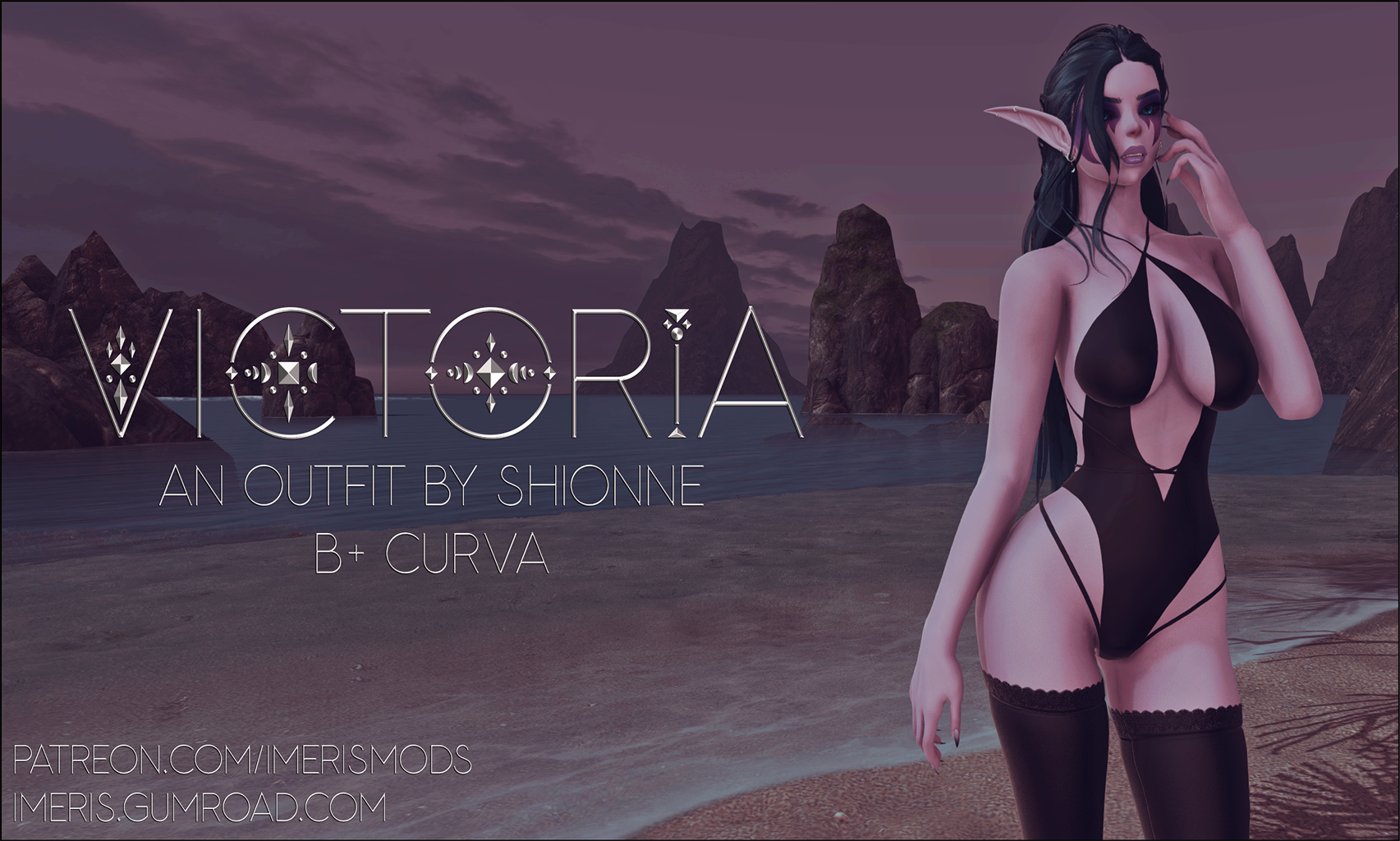 Imeris - Victoria - The Glamour Dresser : Final Fantasy XIV Mods and More