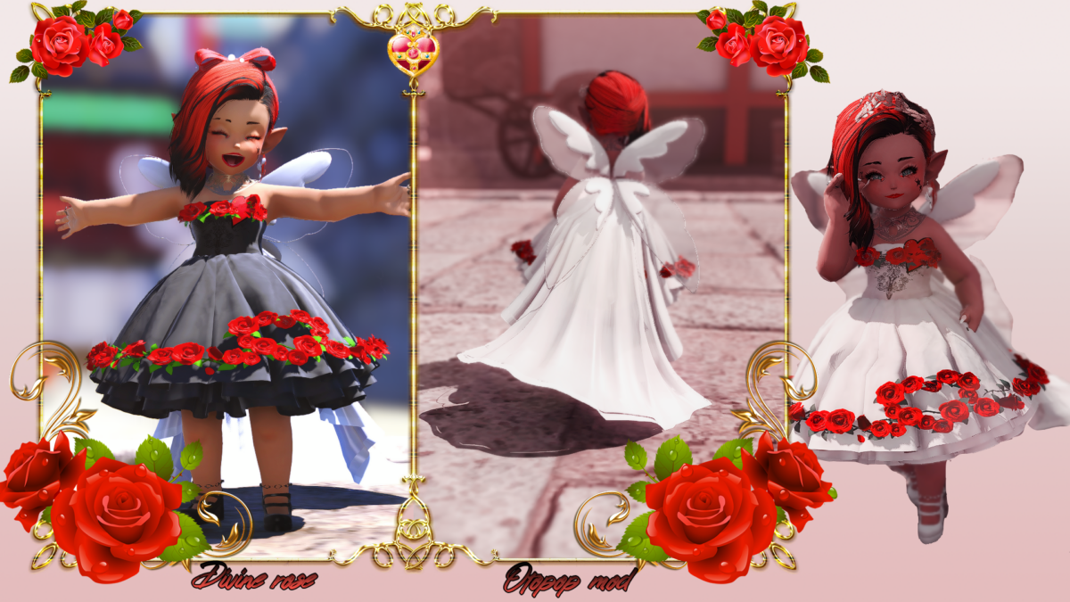 Divine rose - The Glamour Dresser : Final Fantasy XIV Mods and More