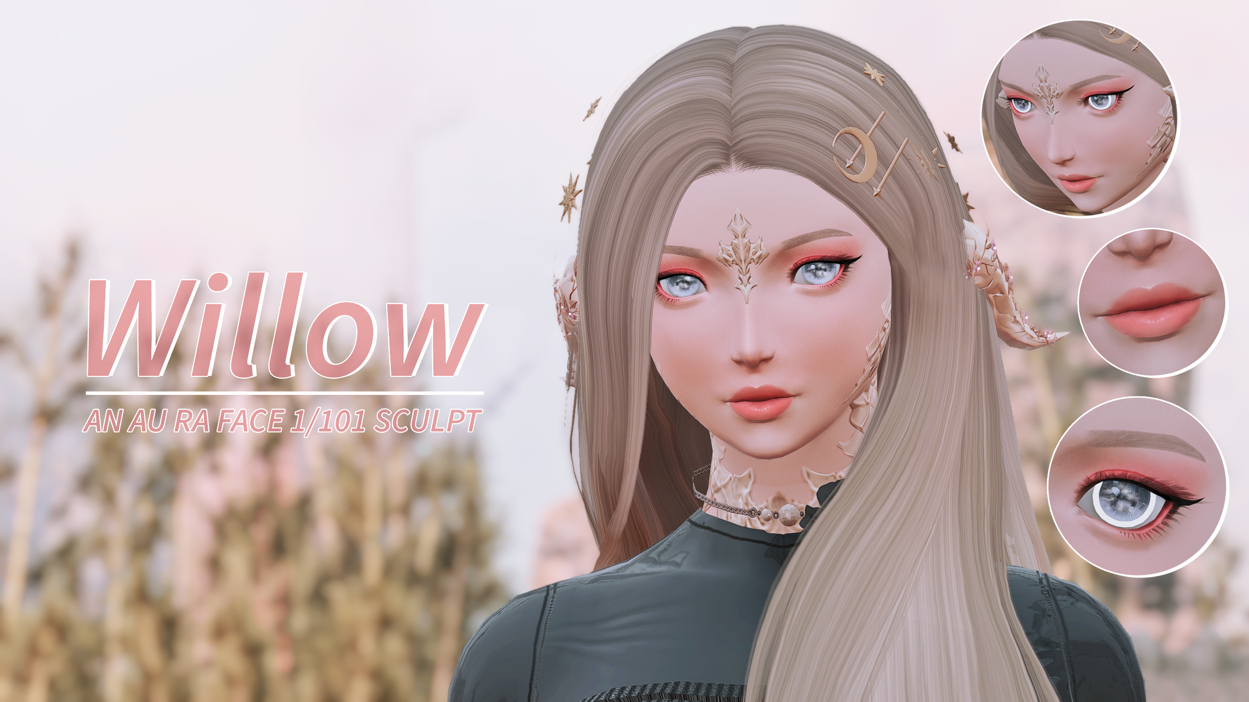 Willow Au Ra 1/101 Face Sculpt - The Glamour Dresser : Final Fantasy ...