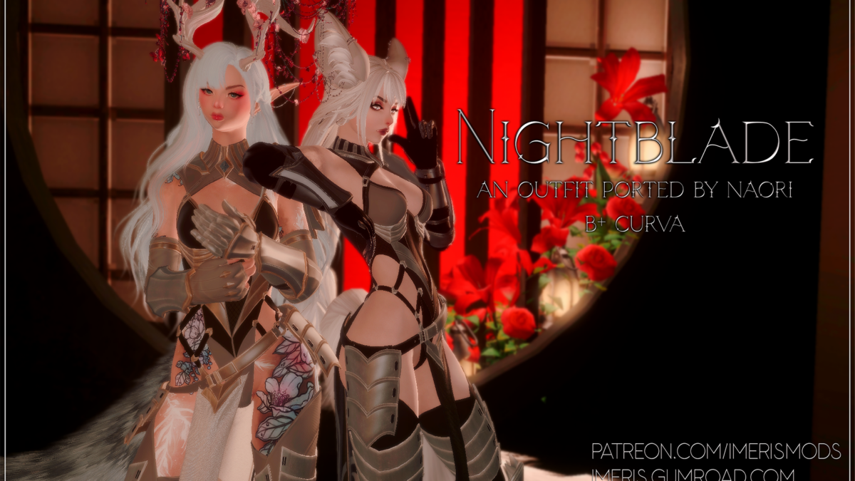 Imeris - Nightblade - The Glamour Dresser : Final Fantasy XIV Mods and More