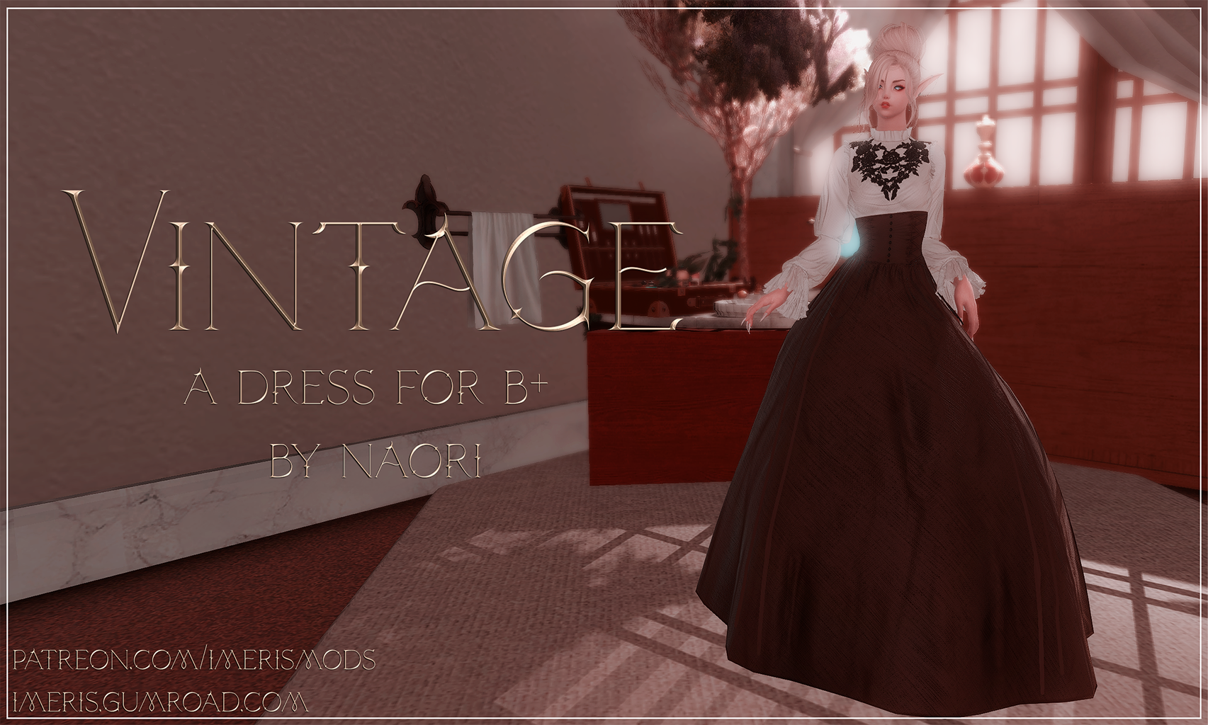 Imeris - Vintage - The Glamour Dresser : Final Fantasy XIV Mods and More
