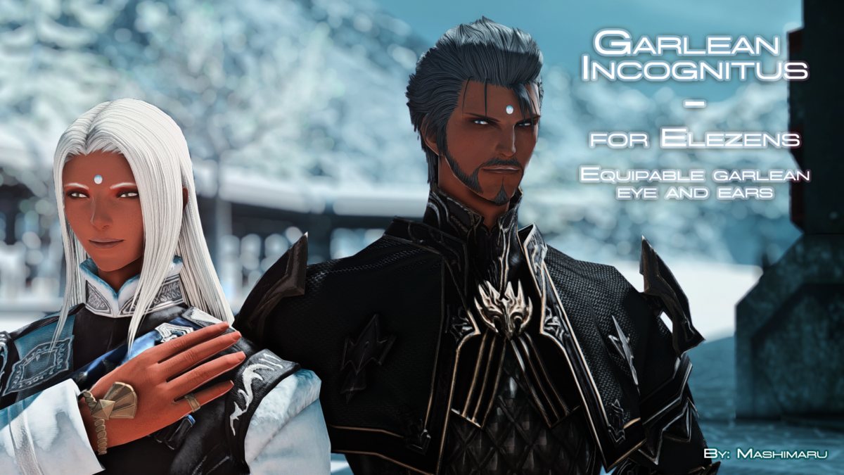 Garlean Incognitus - [ Equipable Garlean Eye+Ears ] - The Glamour ...