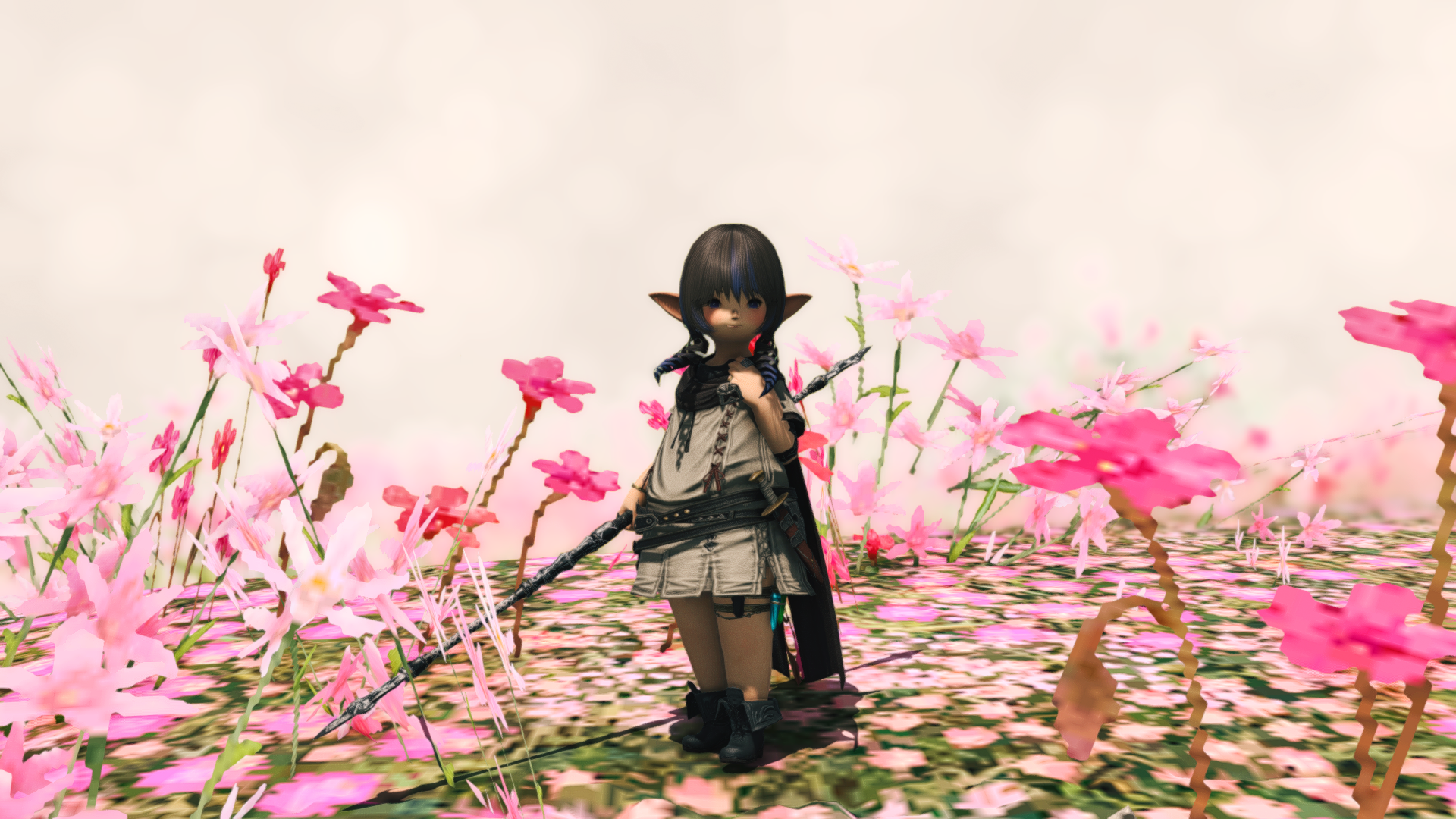 Aerith Stance - The Glamour Dresser : Final Fantasy XIV Mods and More