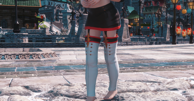 [TBSE] Skallic Bottoms of Healing FTM - The Glamour Dresser : Final Fantasy XIV Mods and More