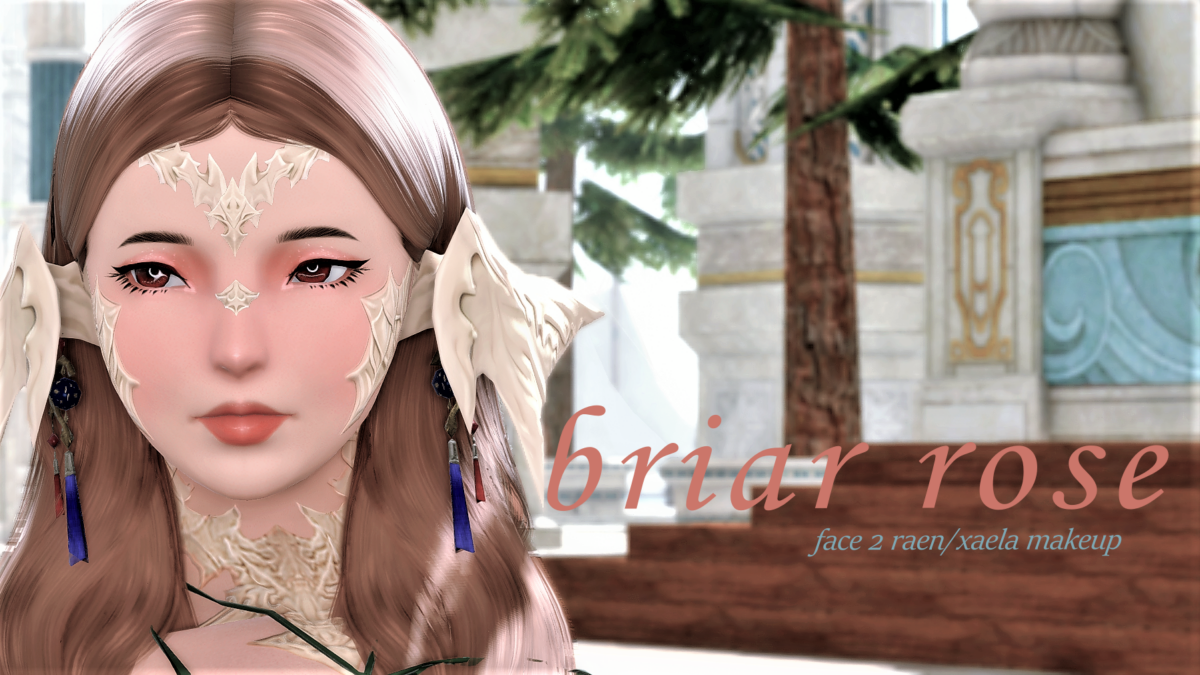 briar rose ⚜ face 2 au'ra makeup - The Glamour Dresser : Final Fantasy ...