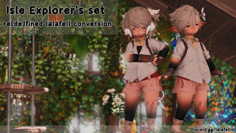 RL Isle explorer's set - The Glamour Dresser : Final Fantasy XIV Mods ...