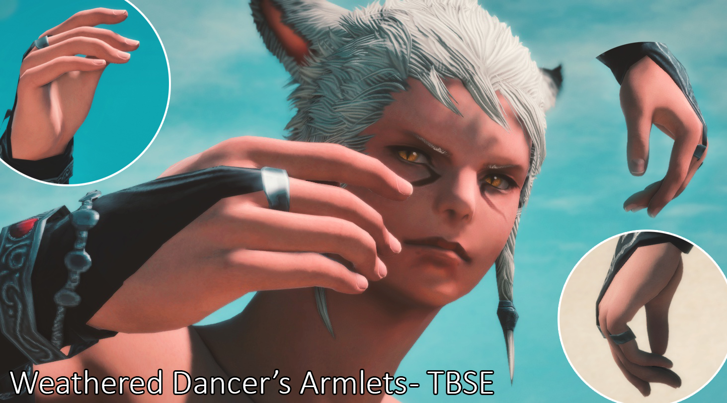 Weathered Dancer's Armlets TBSE - The Glamour Dresser : Final Fantasy ...