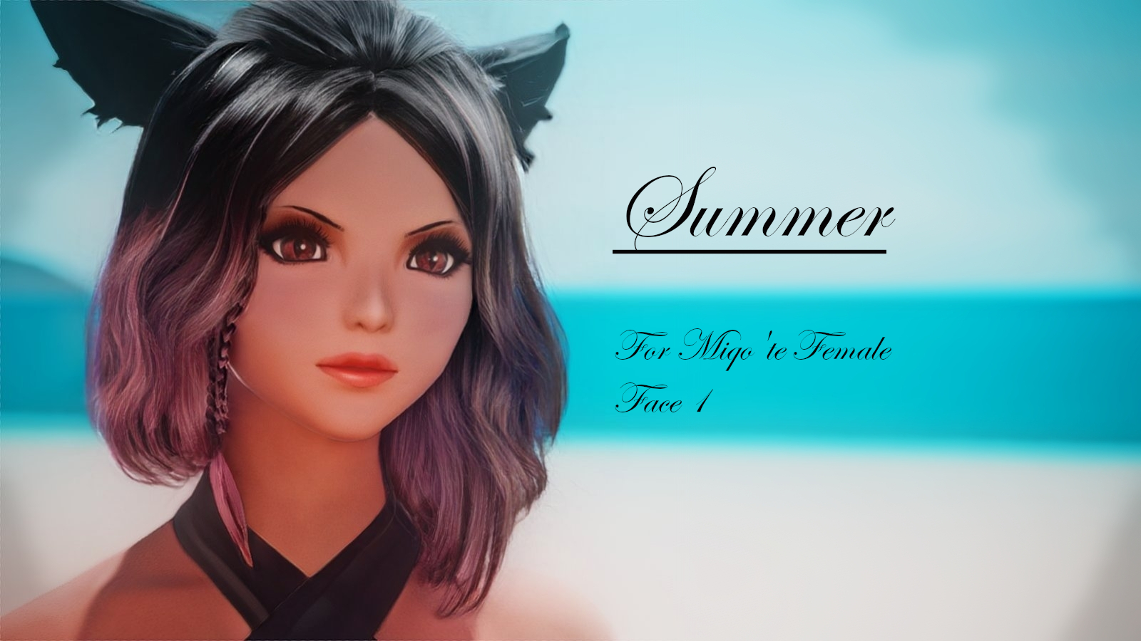 Summer - The Glamour Dresser : Final Fantasy XIV Mods and More