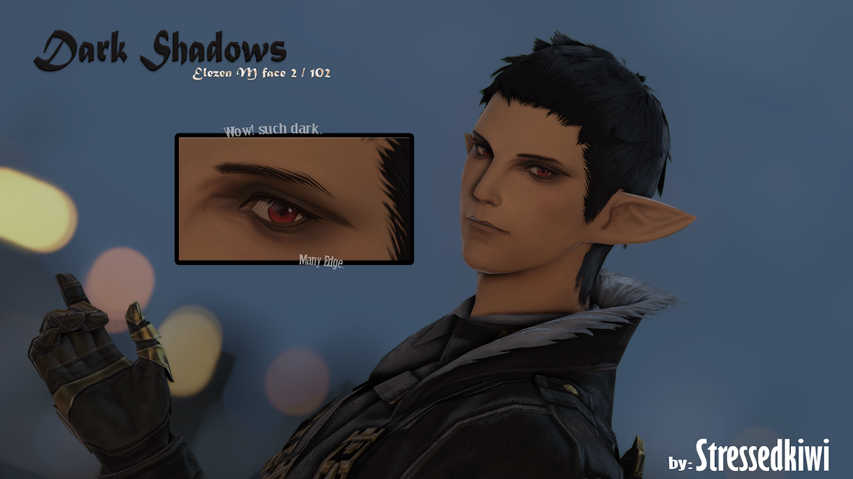 Dark Shadows - The Glamour Dresser : Final Fantasy XIV Mods and More