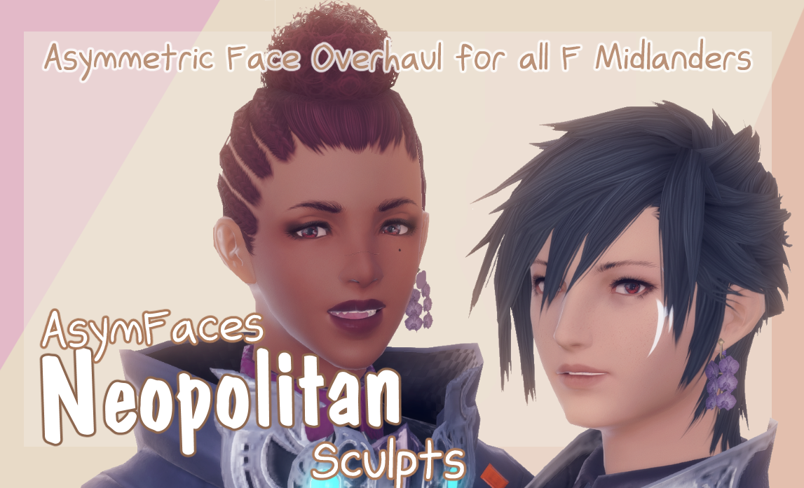 Asym Neopolitan Midlander F Sculpts - The Glamour Dresser : Final ...