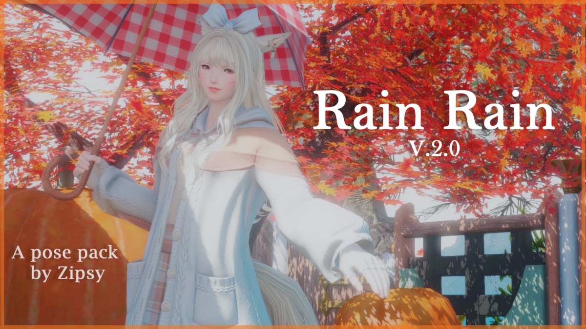 Rain Rain (V.2.0) - The Glamour Dresser : Final Fantasy XIV Mods and More