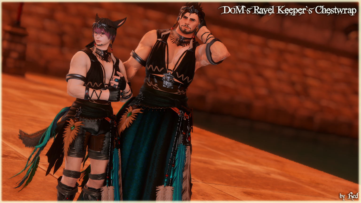 DoM's Ravel Keeper's Chestwrap (TB2.0) - The Glamour Dresser : Final Fantasy XIV Mods and More