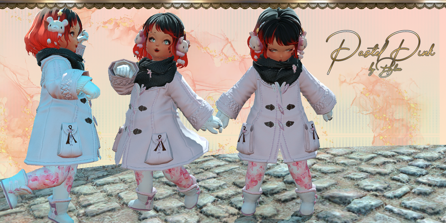 Pink pastel - The Glamour Dresser : Final Fantasy XIV Mods and More