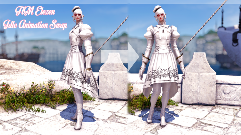 FTM Elezen Idle Animation 3 Swap [IVCS] - The Glamour Dresser : Final ...