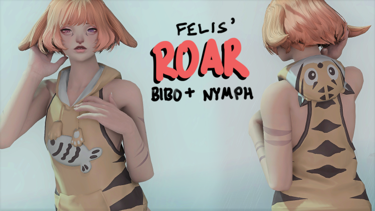 Roar - Bibo+ Nymph (Flat) - The Glamour Dresser : Final Fantasy XIV Mods and More