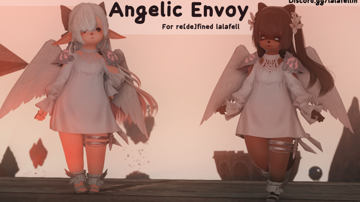 [RL] Angelic Envoy's set for Lalafell - The Glamour Dresser : Final ...