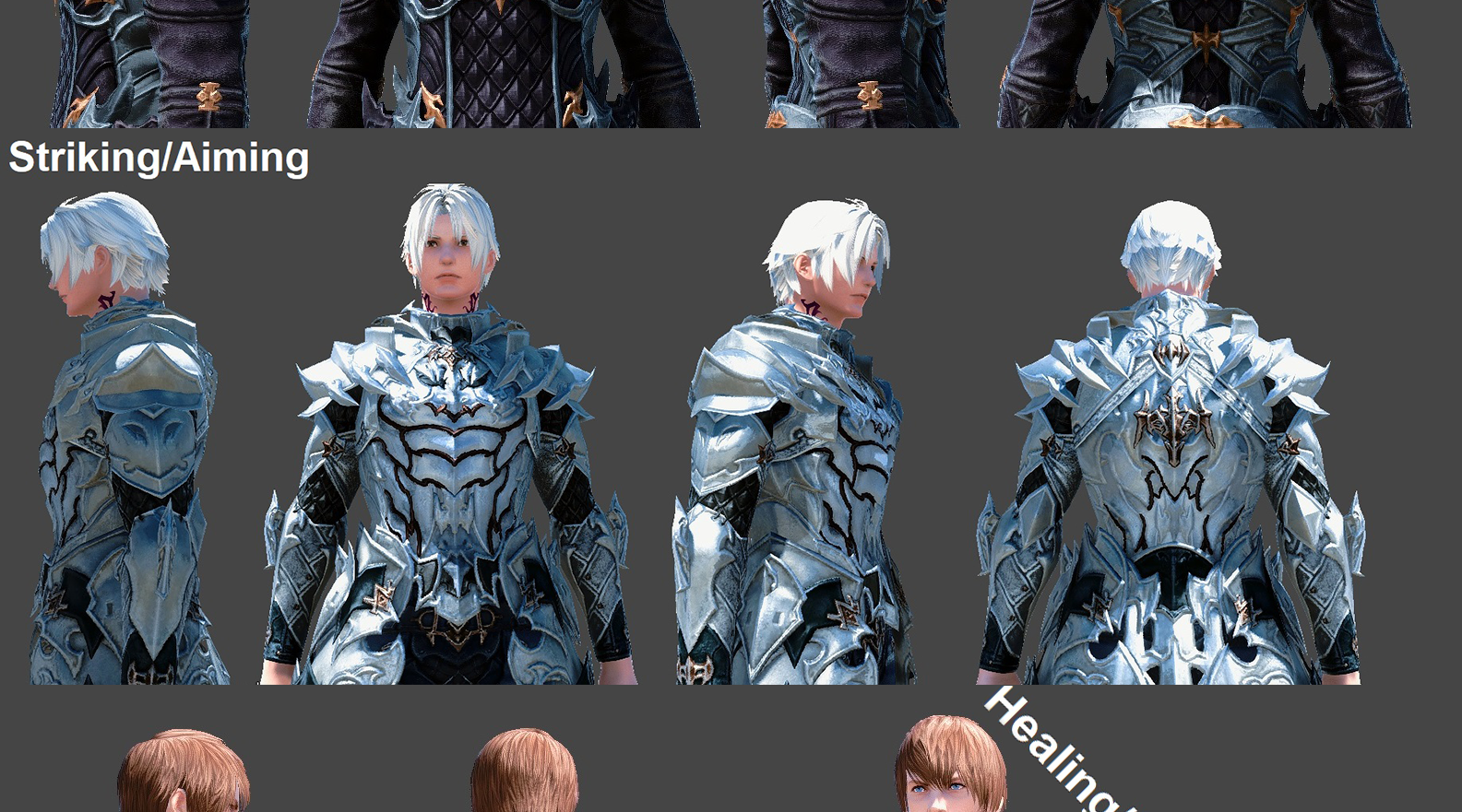 Clean Bob hair for F Midlander 8 - The Glamour Dresser : Final Fantasy ...