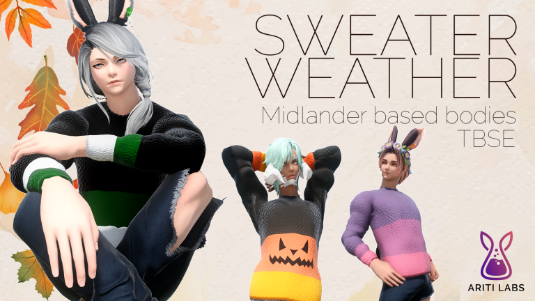 Sweater Weather - The Glamour Dresser : Final Fantasy XIV Mods and More