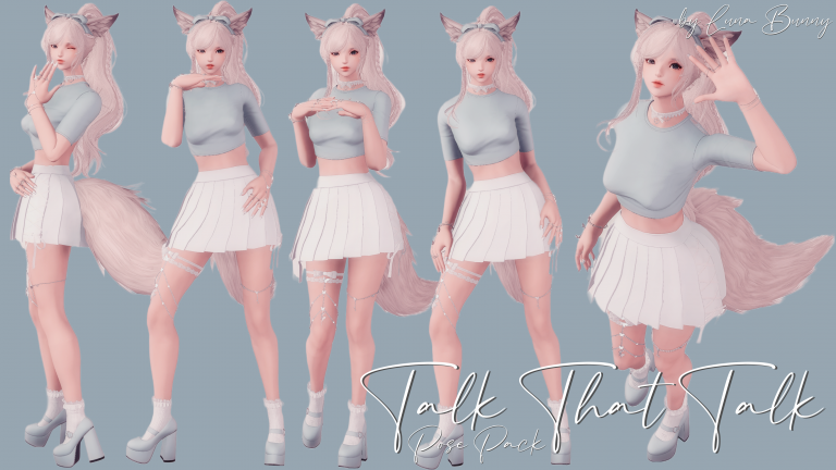 Talk That Talk Pose Pack - The Glamour Dresser : Final Fantasy XIV Mods ...