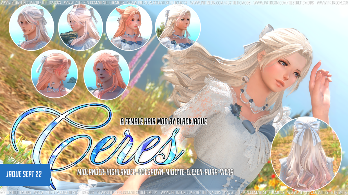 Ceres - The Glamour Dresser : Final Fantasy XIV Mods and More