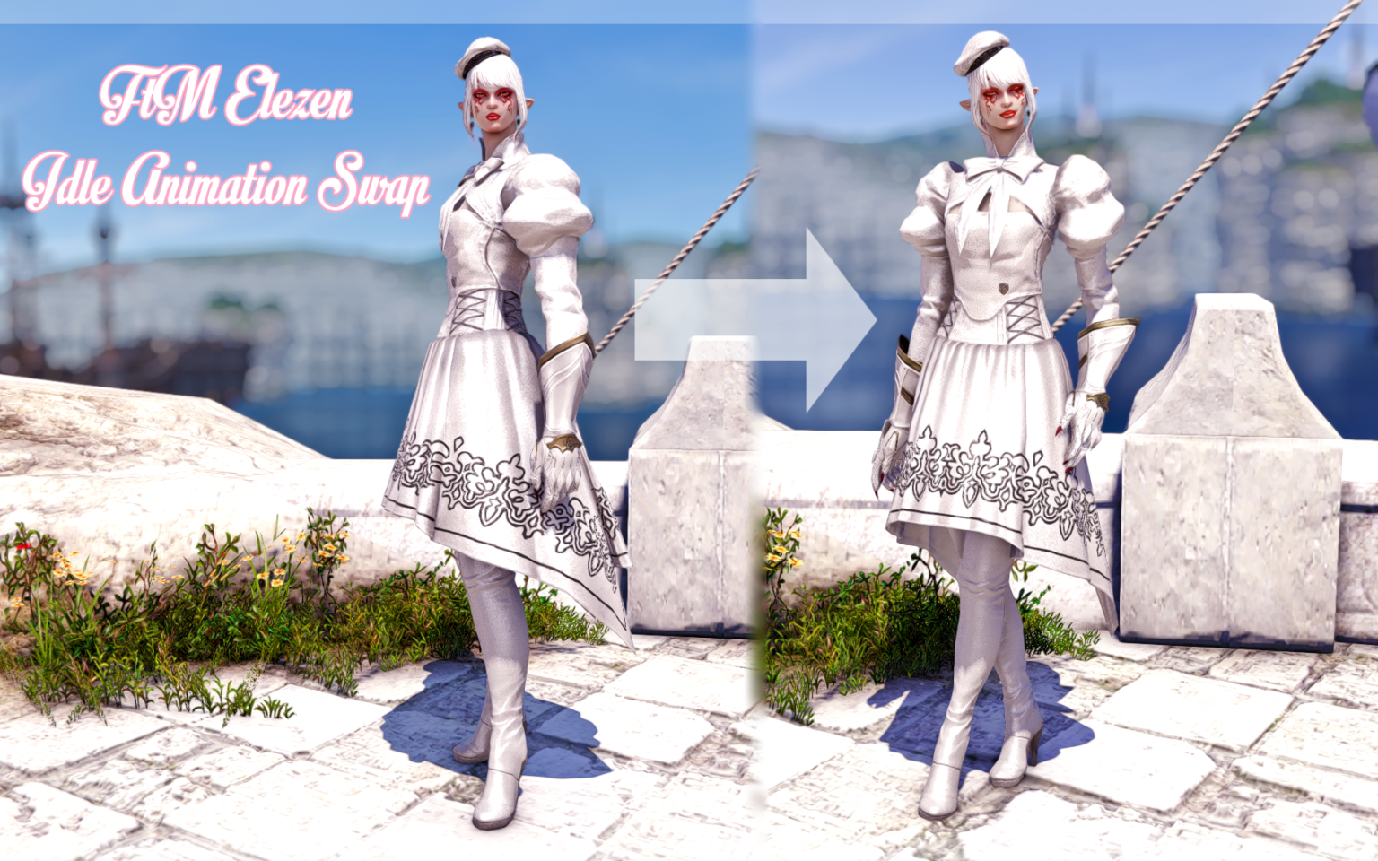 FTM Elezen Idle Animation 4 Swap [IVCS] - The Glamour Dresser : Final ...