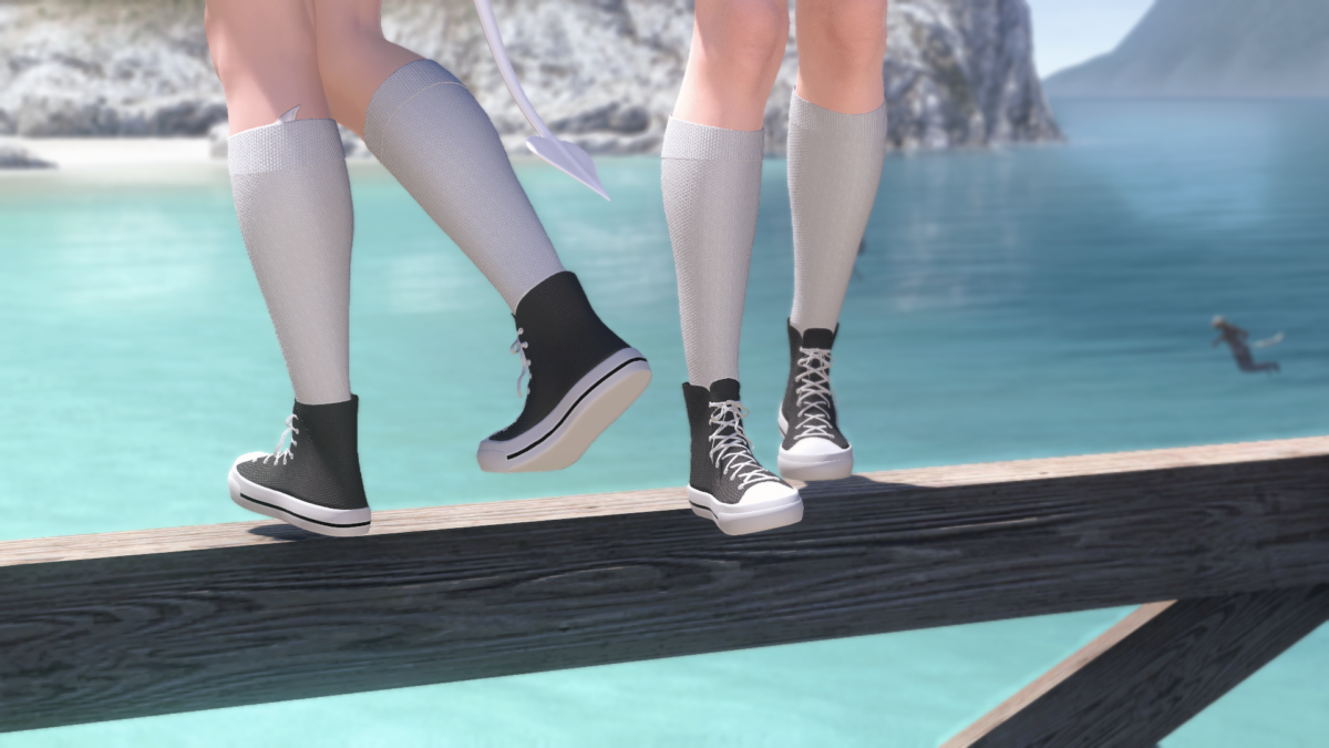 Shoes socks - The Glamour Dresser : Final Fantasy XIV Mods and More