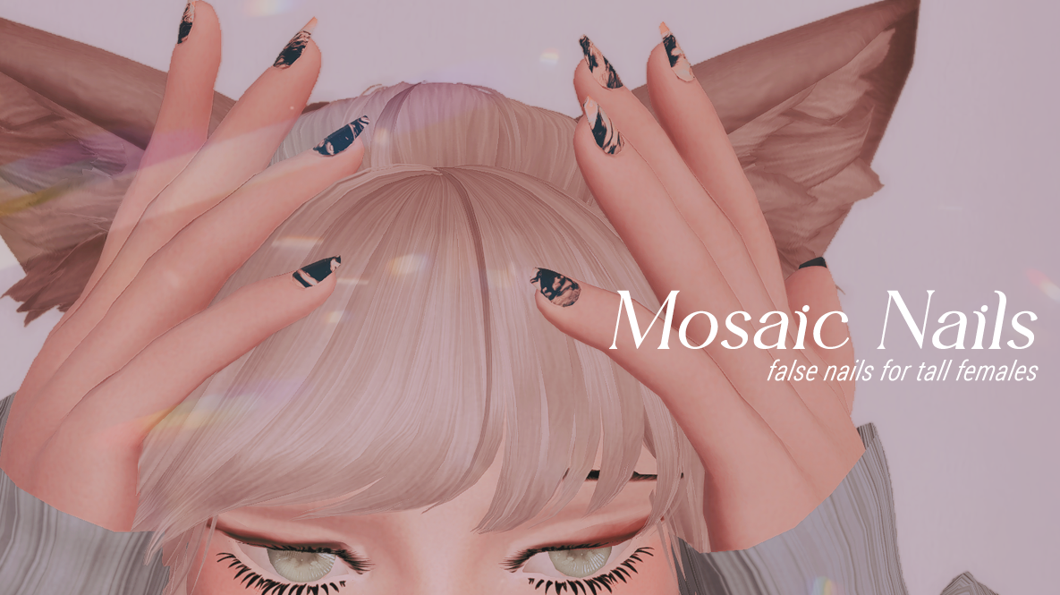 Mosaic Nails Nails for Tall Females - The Glamour Dresser : Final ...