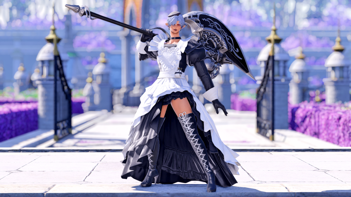 [TBSE] Clef's Flowy Maid Dress - The Glamour Dresser : Final Fantasy ...