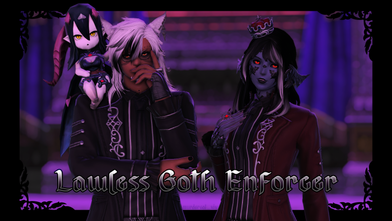 Lawless Goth Enforcer - The Glamour Dresser : Final Fantasy XIV Mods ...