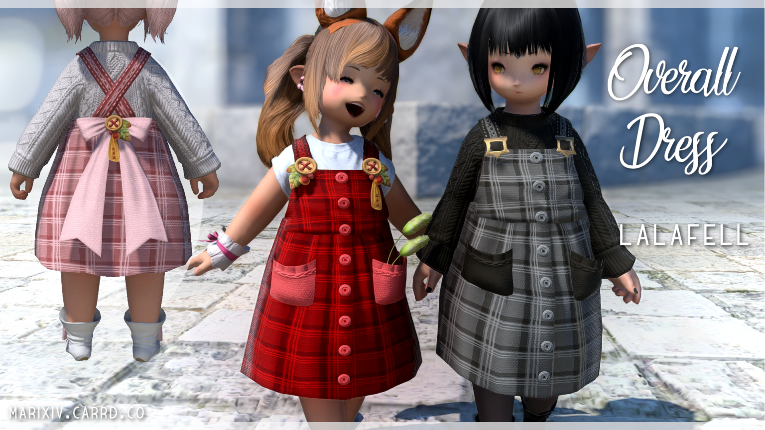 Overall Dress - The Glamour Dresser : Final Fantasy XIV Mods and More