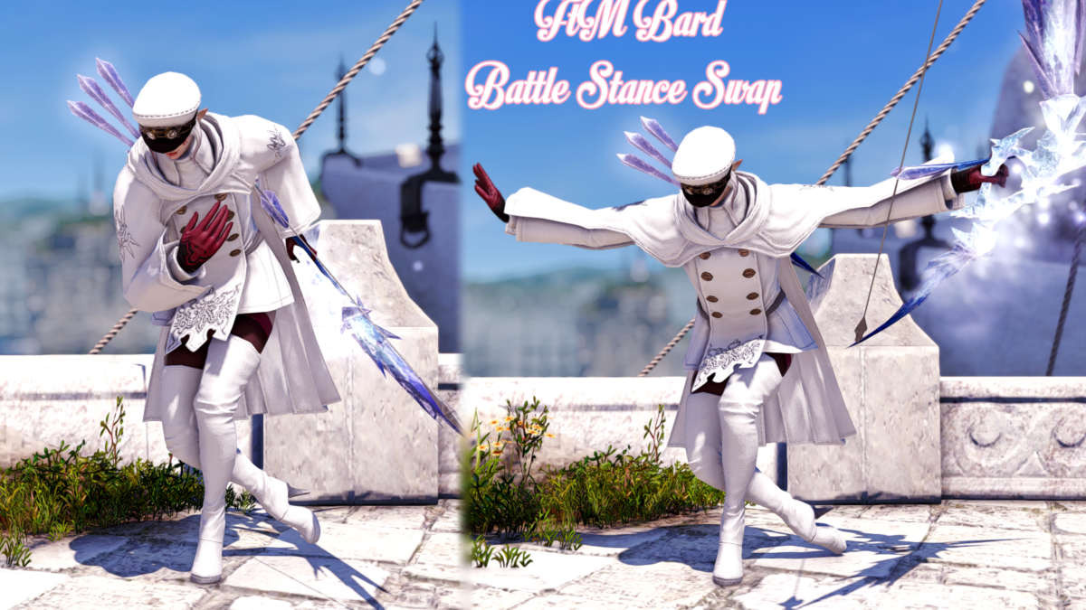 FTM Bard Battle Stance Emote Swap [IVCS] - The Glamour Dresser : Final ...