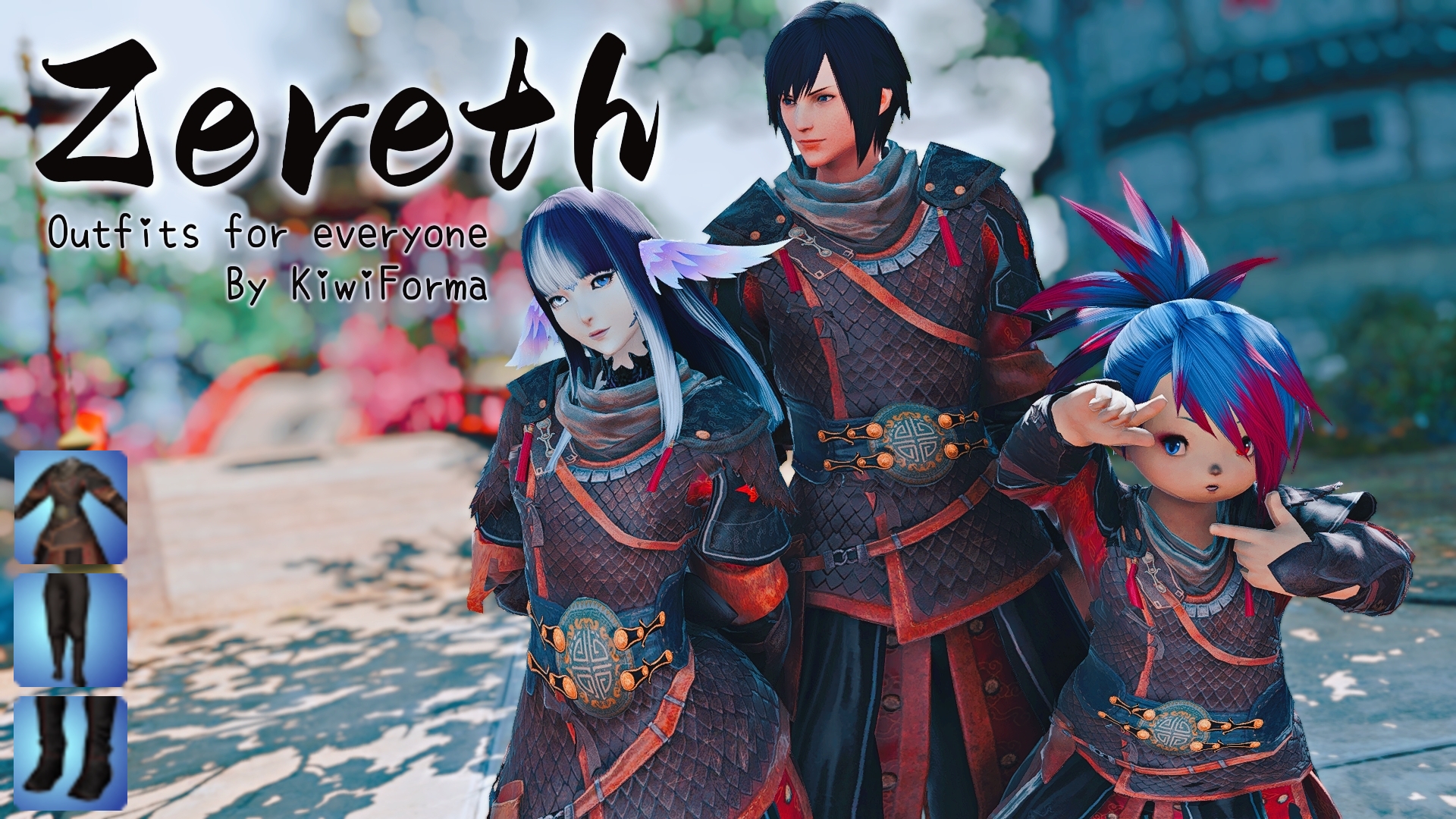 [Outfits]Zereth - The Glamour Dresser : Final Fantasy XIV Mods and More