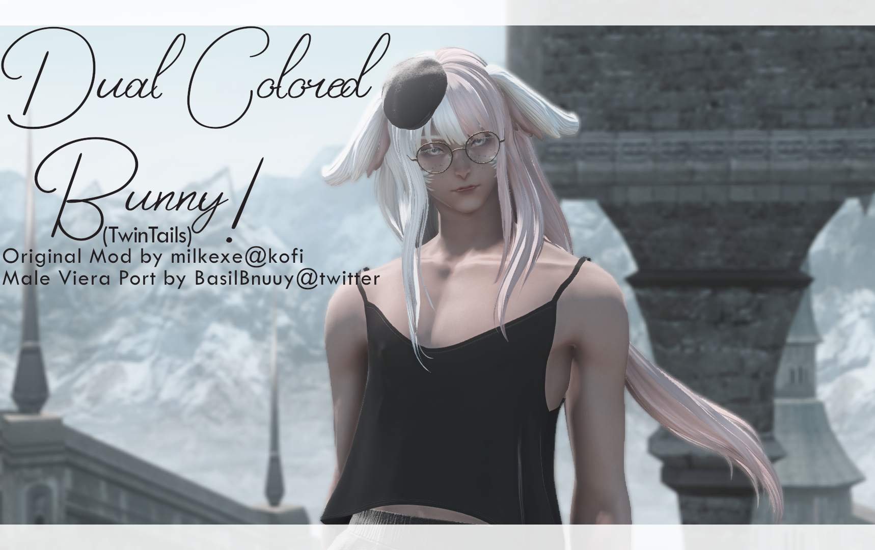 Dual Colored Bunny by Milk (M!V TwinTails) - The Glamour Dresser ...