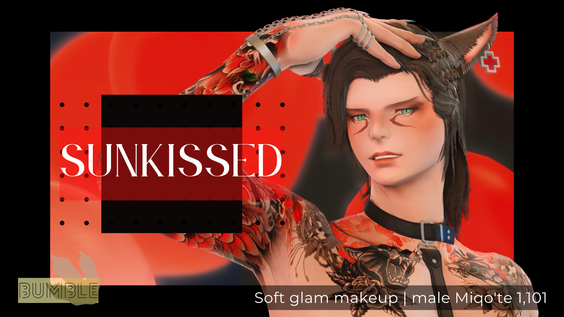 Sunkissed - Male Miqo'te Makeup - The Glamour Dresser : Final Fantasy ...