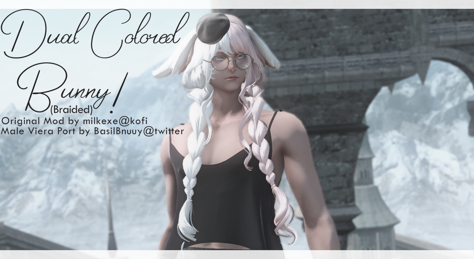 Dual Colored Bunny by Milk (M!V TwinTails) - The Glamour Dresser ...