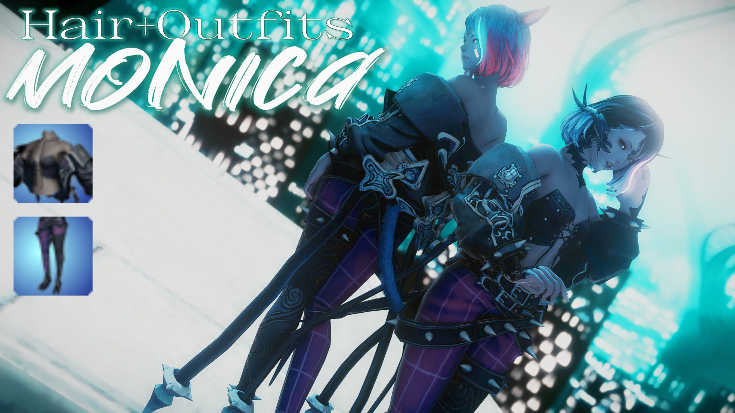 [Hair+Outfits]Monica - The Glamour Dresser : Final Fantasy XIV Mods and ...