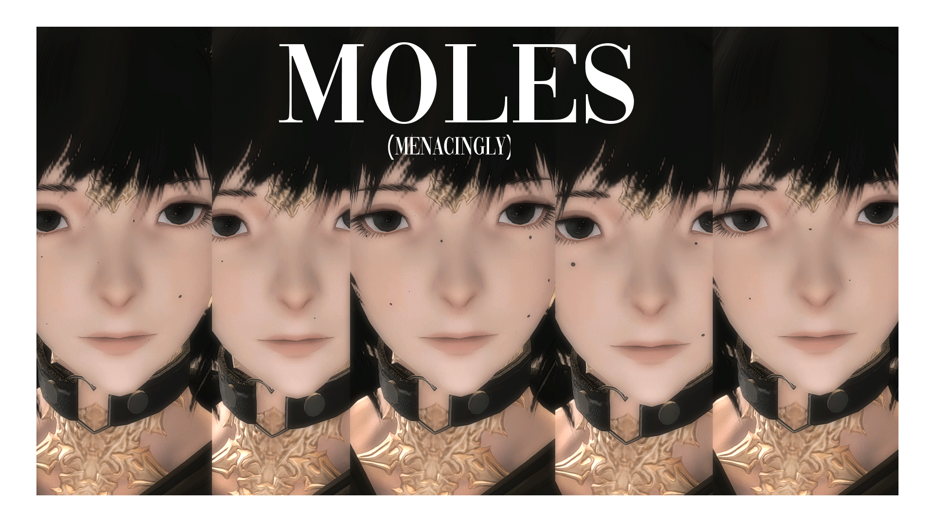 Moles [Face Paint] - The Glamour Dresser : Final Fantasy XIV Mods and More