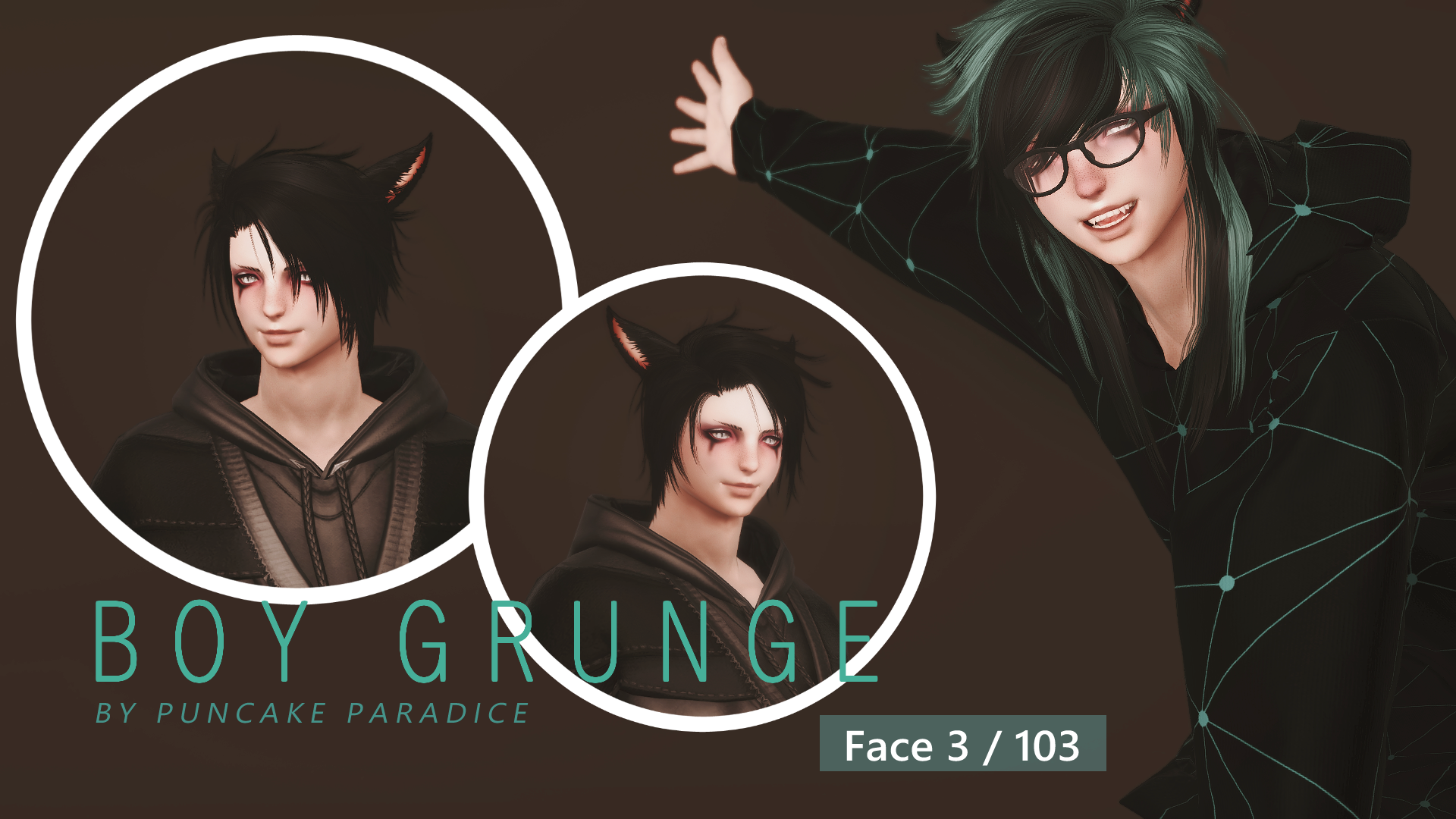 [P.P.] BOY GRUNGE - The Glamour Dresser : Final Fantasy XIV Mods and More